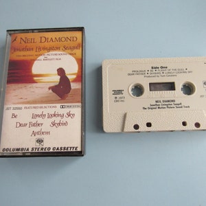 Neil Diamond Jonathan Livingston Seagull Soundtrack Cassette Tape 1973 ...