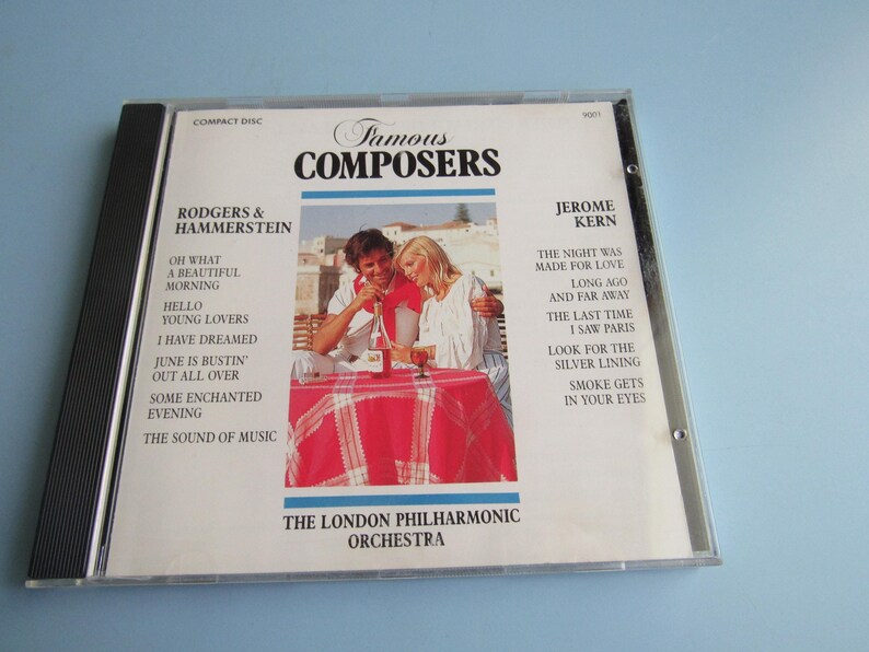 Famous Composers CD 1987 Rodgers & Hammerstein Free Shipping - Etsy