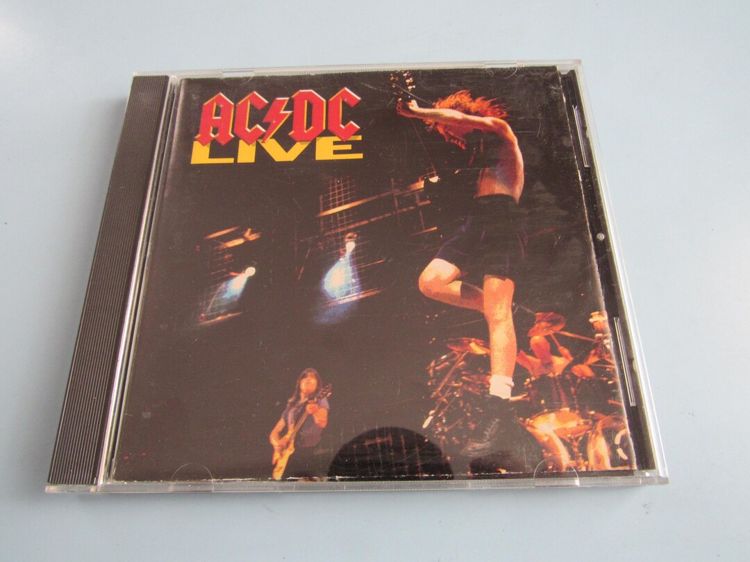 AC/DC Live CD 1992 Free Shipping - Etsy