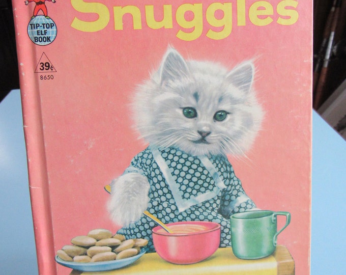 Snuggles: A Real Live Animal Book by Ruth Dixon 1958 Free Shipping - Etsy