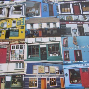 Vintage Dingle Pub Fronts Poster Ireland New Old Stock Free Shipping - Etsy