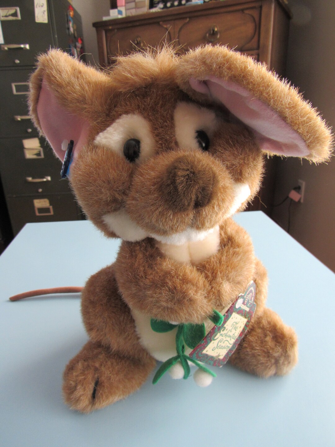 Vintage the Enchanted Season Mouse L. Toe Plush Applause Stuffed Animal ...
