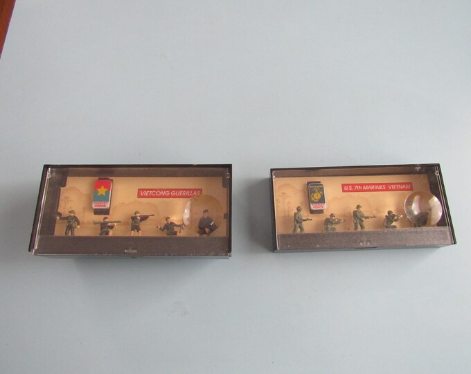 Vintage Monogram Models Pocket Force Sets 1990 Vietnam Free Shipping - Etsy