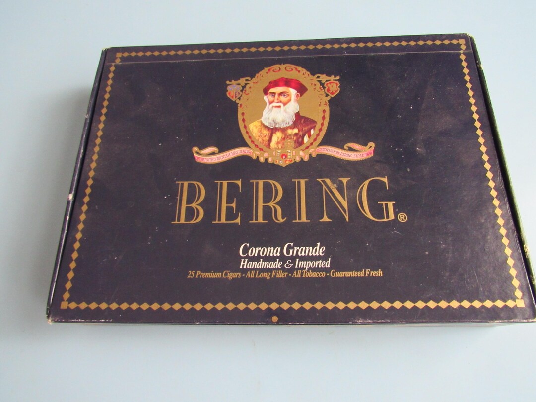 Vintage Bering Corona Grande Cigar Box Free Shipping - Etsy