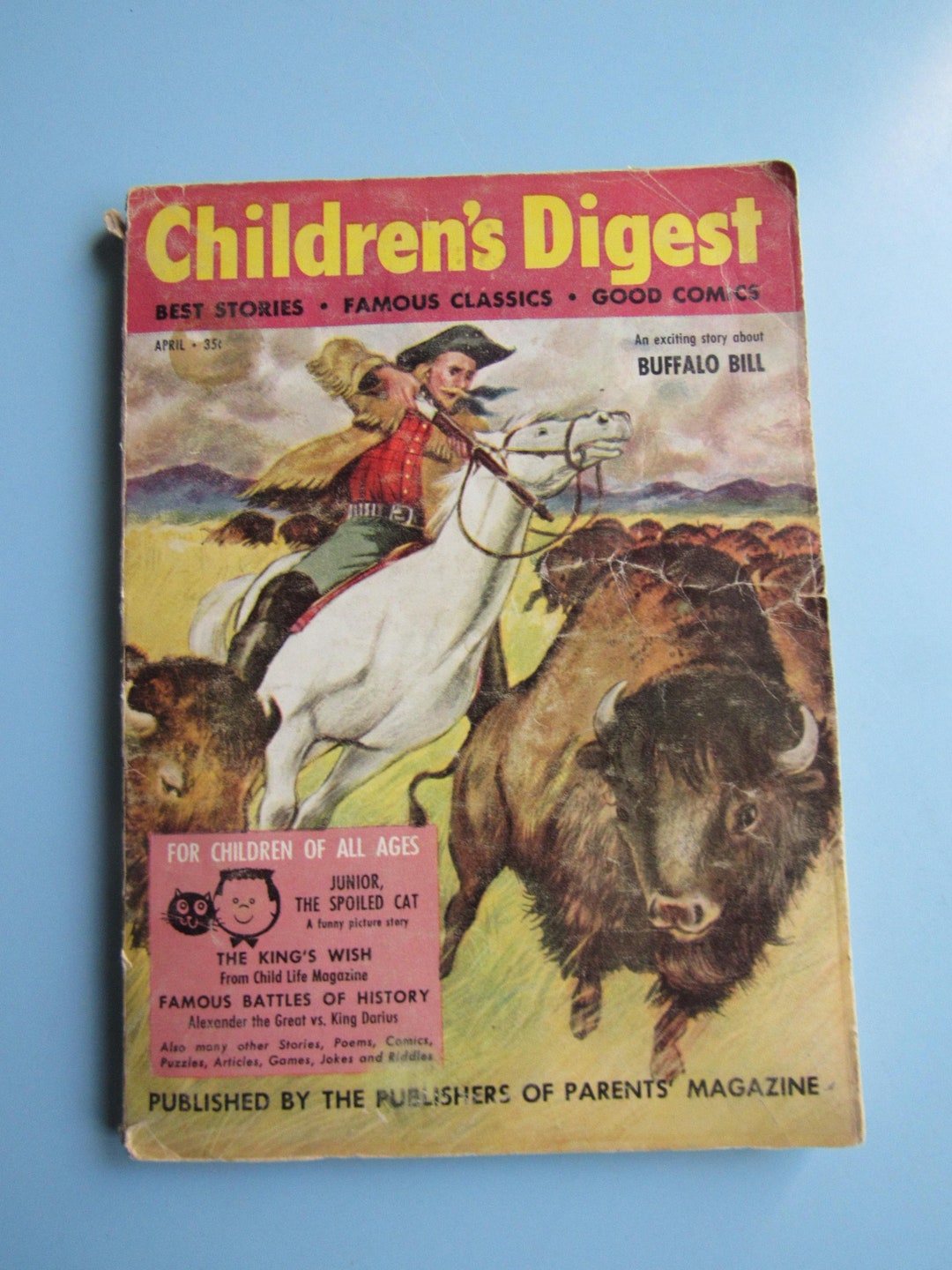 Vintage Children's Digest Magazine April 1957 Free Shipping - Etsy