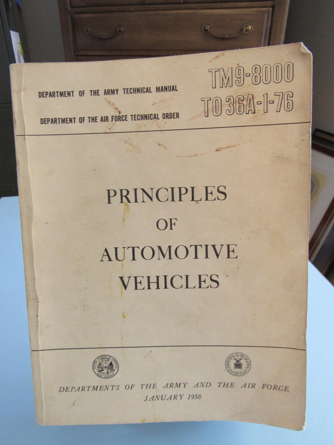 Principles of Automotive Vehicles Technical Manual TM 9-8000 TO 36A-1 ...