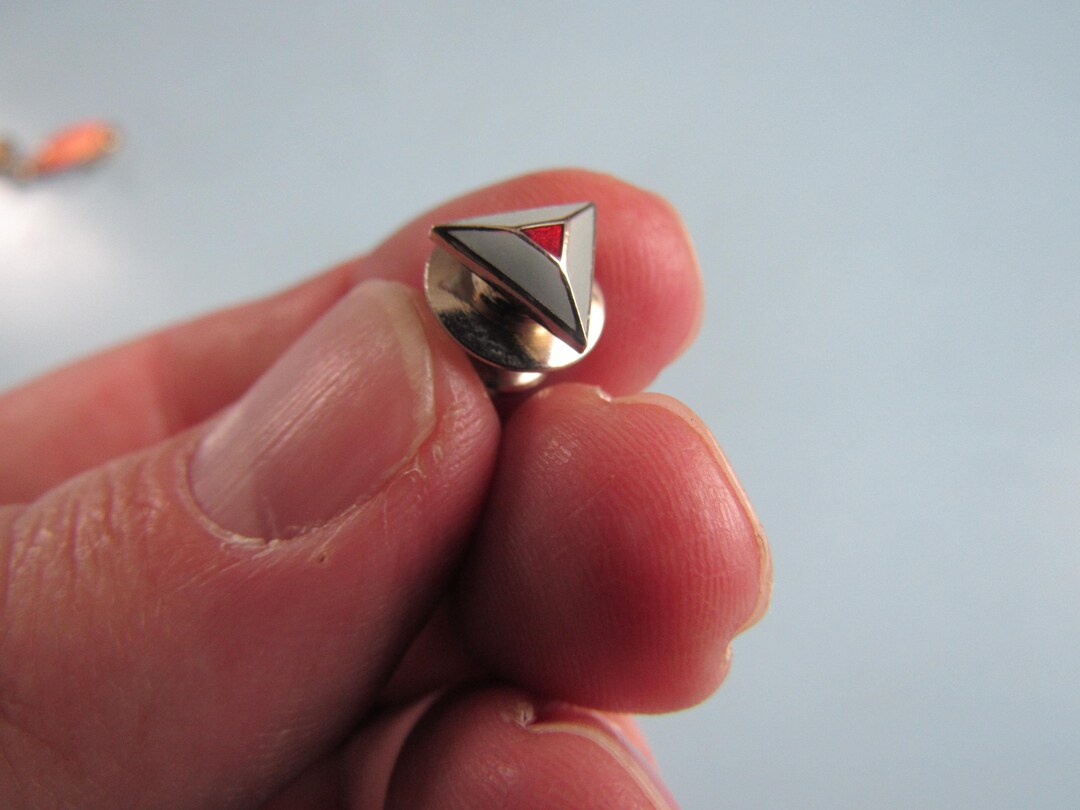Vintage Unique Triangular Pin Triangle Free Shipping - Etsy