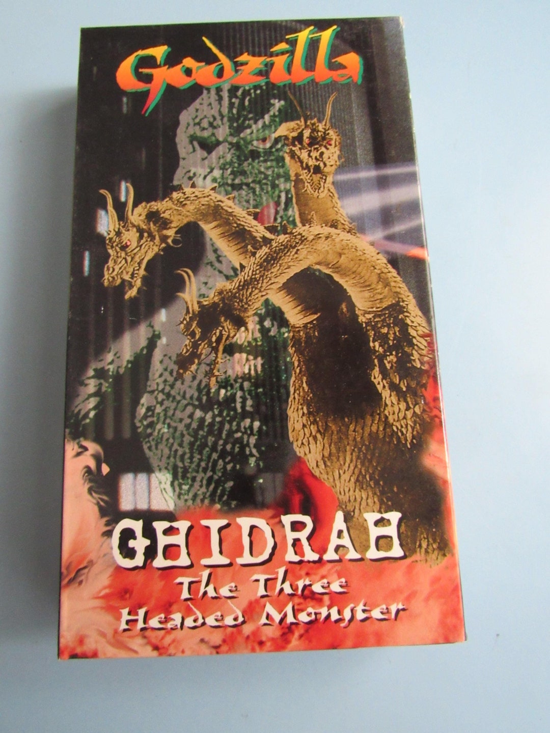Vintage Godzilla: Ghidrah the Three Headed Monster VHS 1997 Free ...