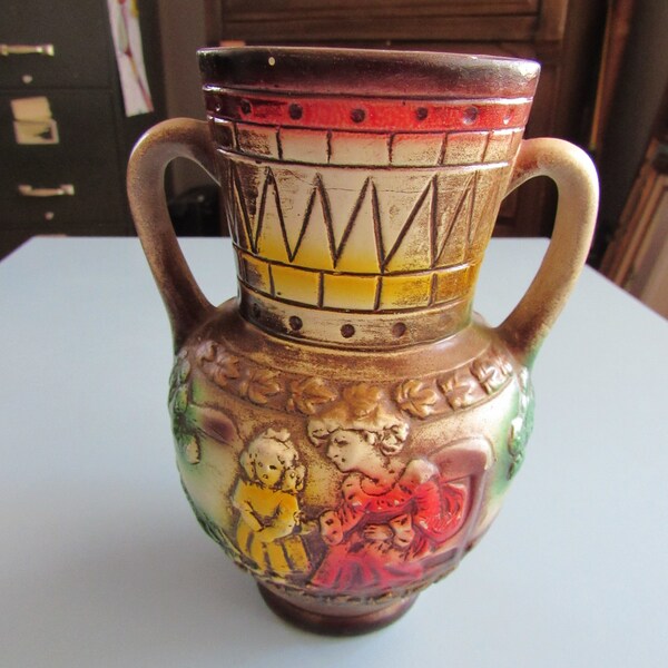 Chalkware Vase - Etsy