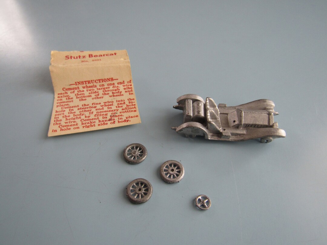 Vintage Dyna Model Diecast Car Kit Stutz Bearcat No. 2001 Free Shipping ...