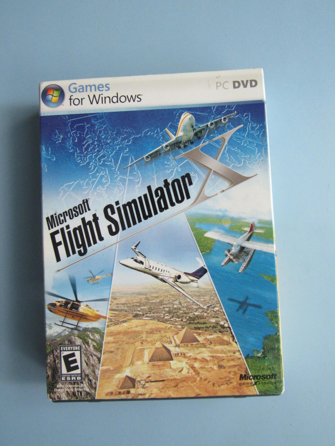 Vintage Microsoft Flight Simulator X Computer Game PC Windows Free ...