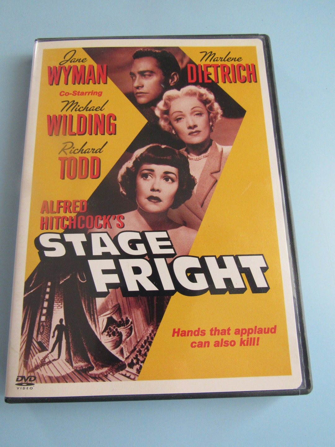 Alfred Hitchcock's Stage Fright DVD Free Shipping - Etsy