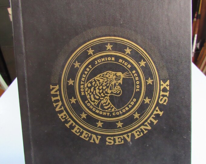 Vintage Northeast Junior High School Yearbook Longmont, Colorado 1976 ...