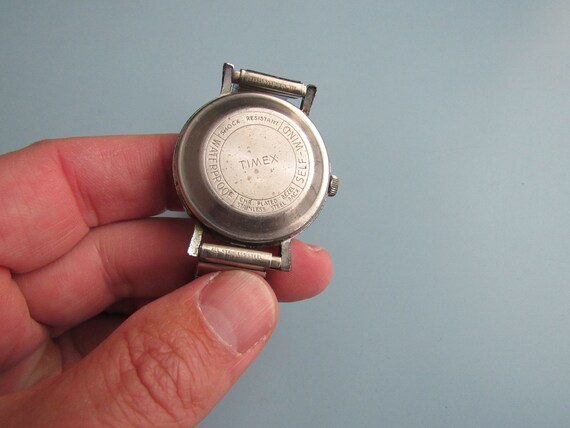Vintage Timex Self-Wind Mechanical Men's Watch Works … - Gem