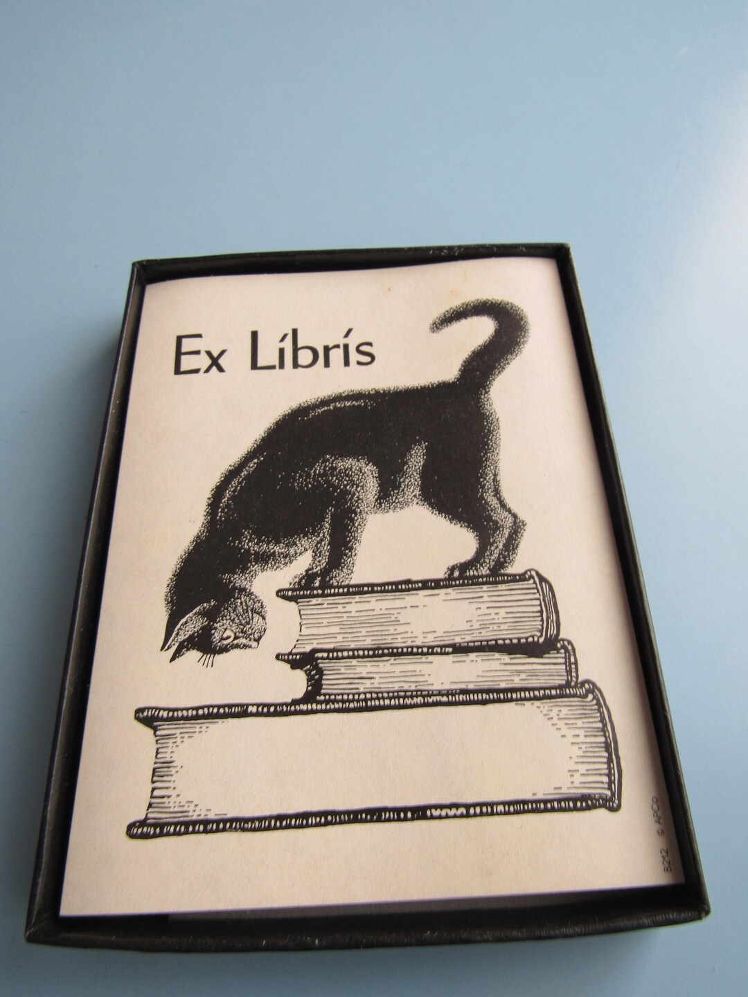 Vintage Antioch Ex Libris Bookplates in Box Cat Free Shipping - Etsy