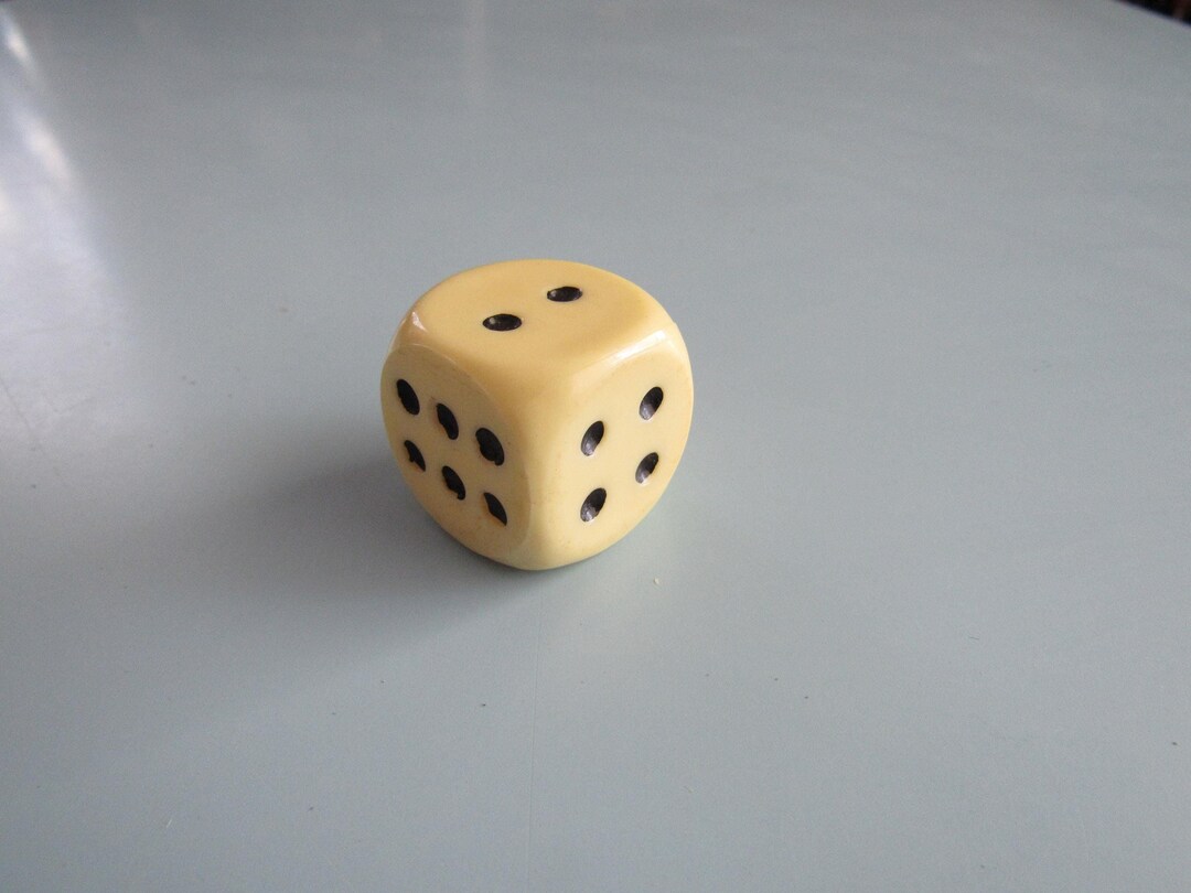 Vintage Large Die Dice Free Shipping - Etsy