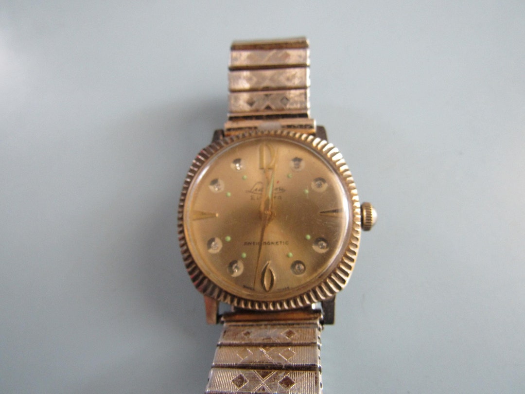 Vintage Men's Lucerne Electra Watch Runs Free Shipping - Etsy