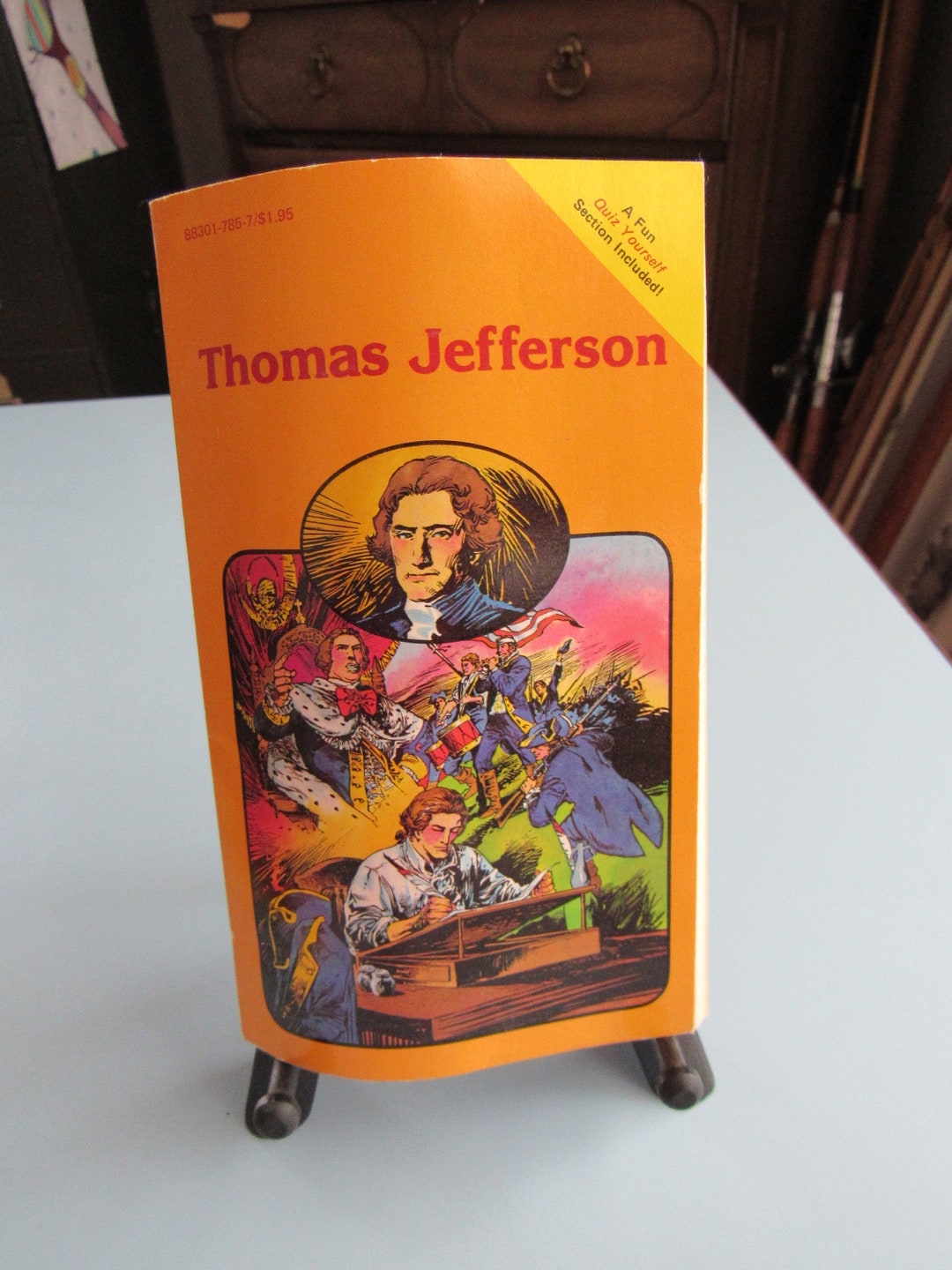 Thomas Jefferson Pocket Biographies 1984 Free Shipping - Etsy