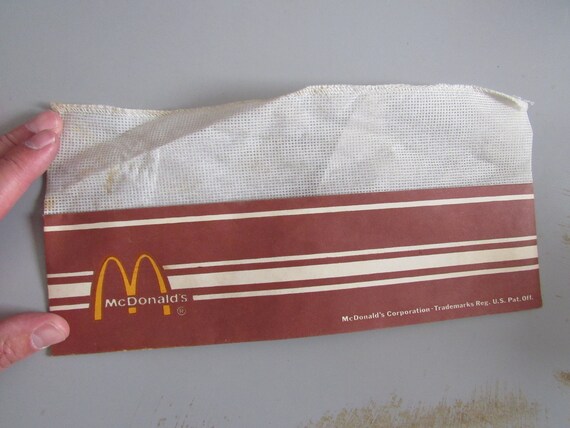 Vintage Mcdonald's Paper Hat Free Shipping | Etsy