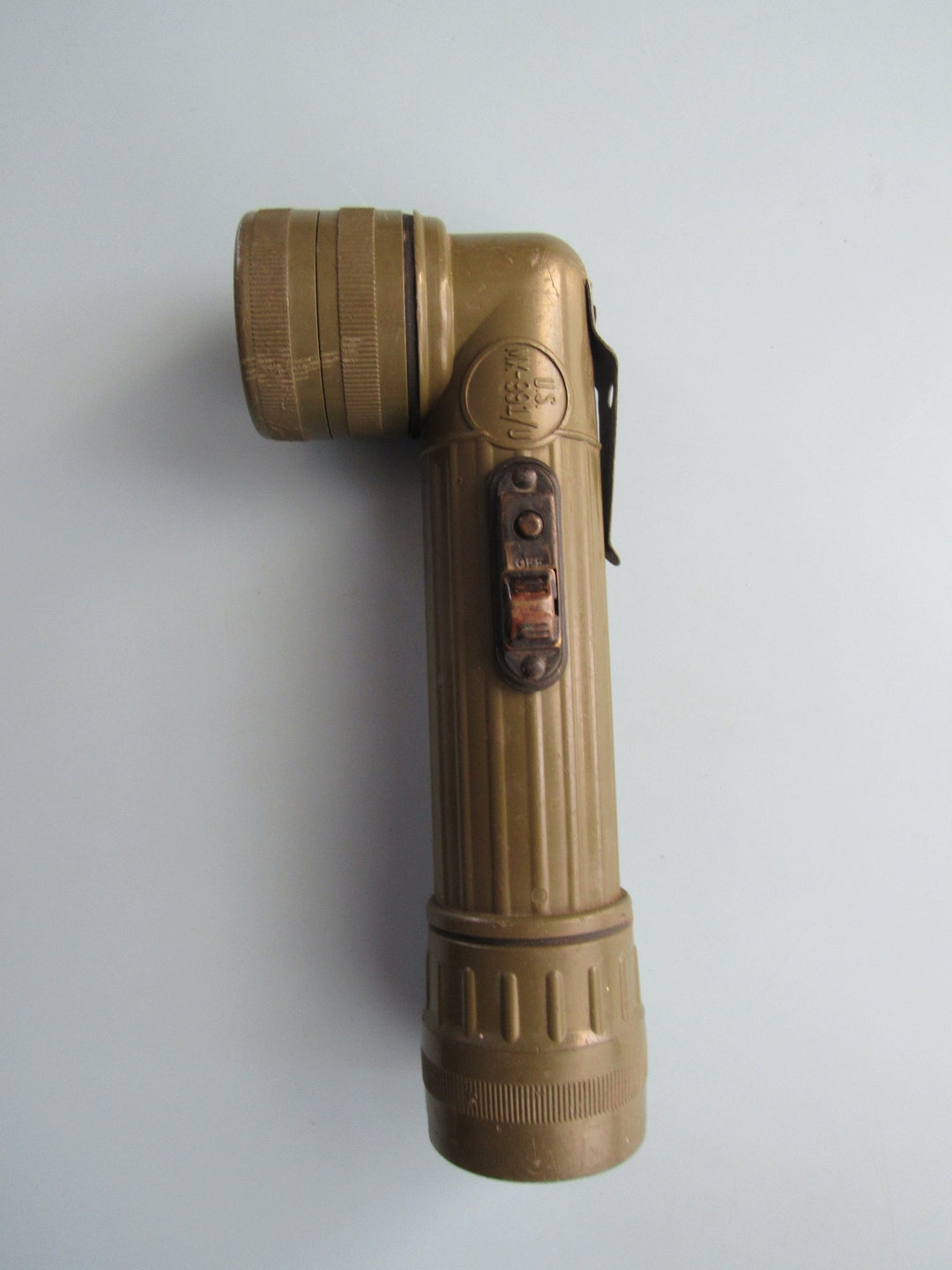 Vintage Military Right Angle G.T. Price Flashlight MX-991U Vietnam Era ...