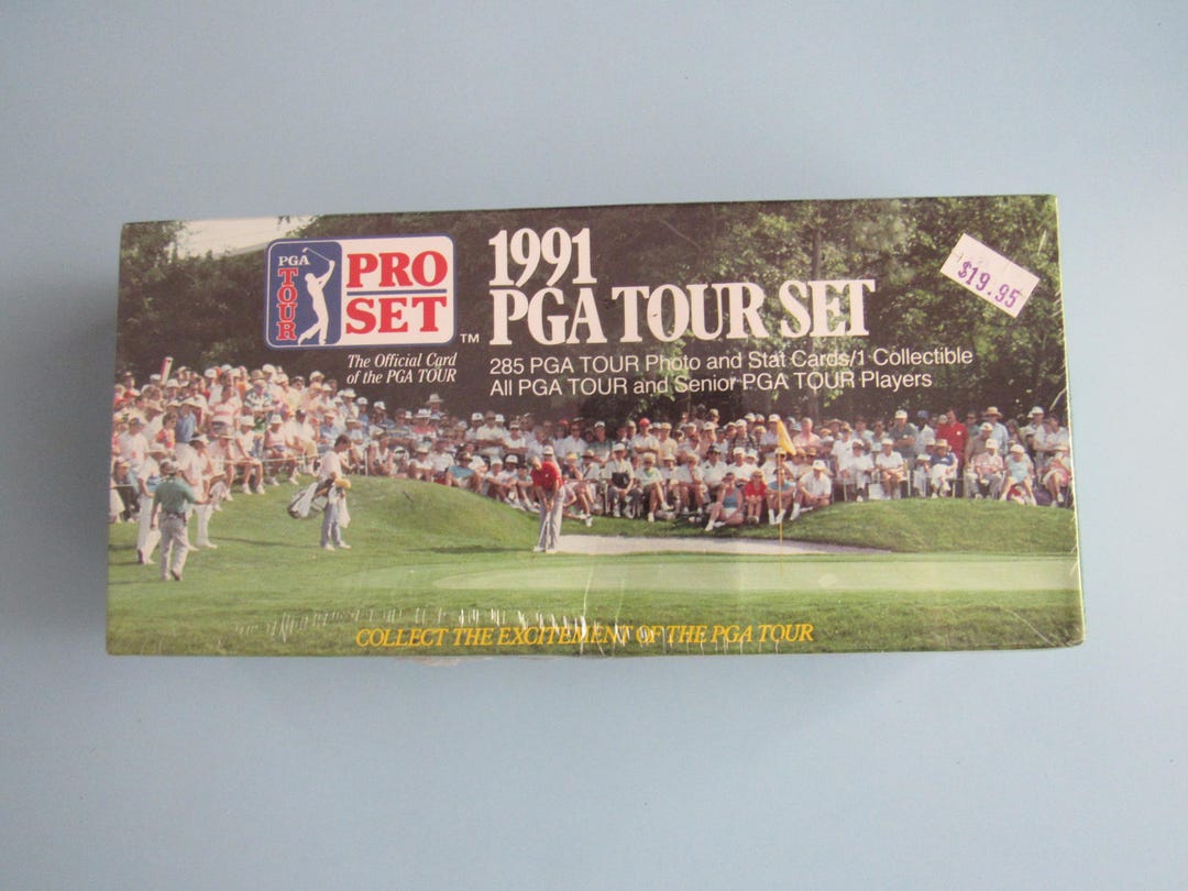 Vintage PGA Tour Pro Set Golf Cards 1991 New Old Stock Free Shipping - Etsy