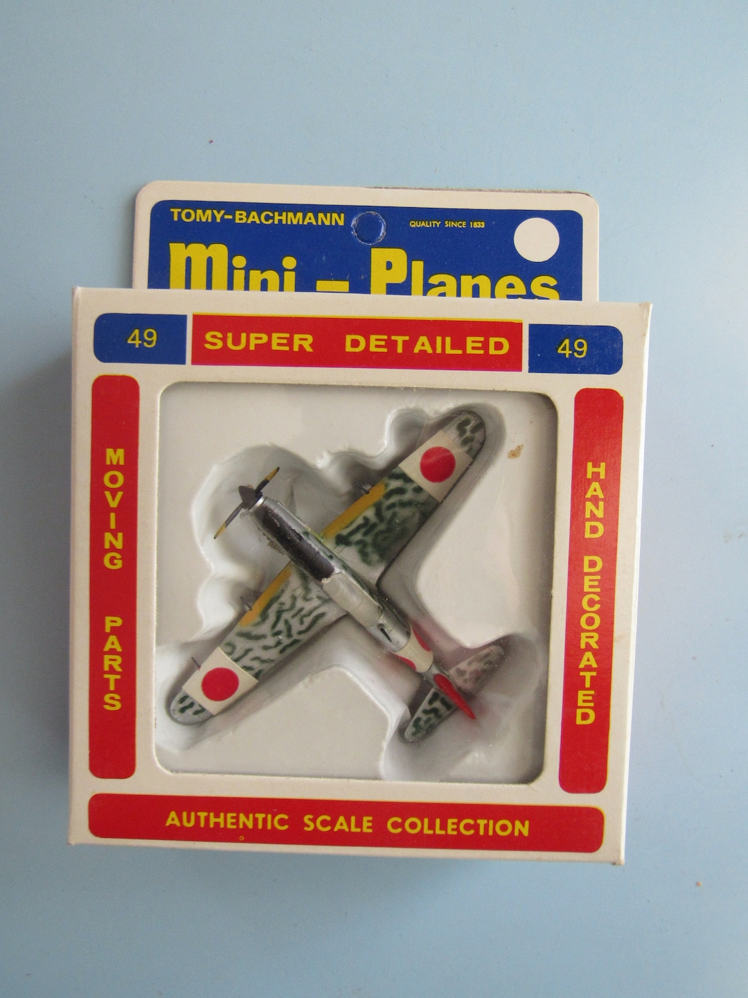 Vintage Bachmann Mini-planes Hien 2 Fighter No. 49 Free Shipping - Etsy