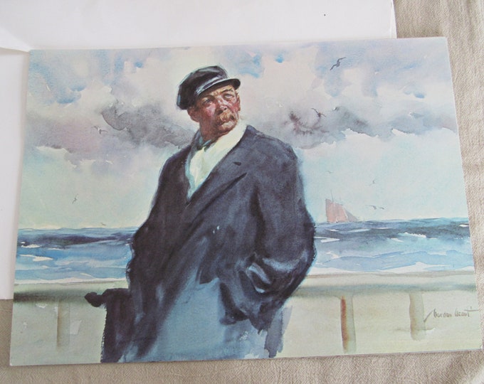 Vintage Set of Maritime Watercolors by Gordon Grant (6 Prints) in ...