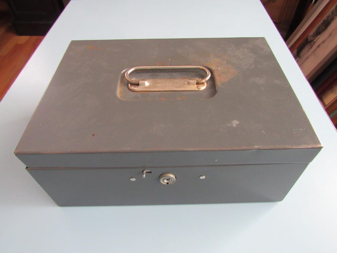 Vintage Steelmaster Cash Box Lockbox Strong Box No Key Free Shipping - Etsy