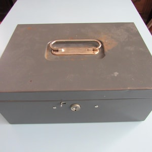 Vintage Steelmaster Cash Box Lockbox Strong Box No Key Free Shipping - Etsy