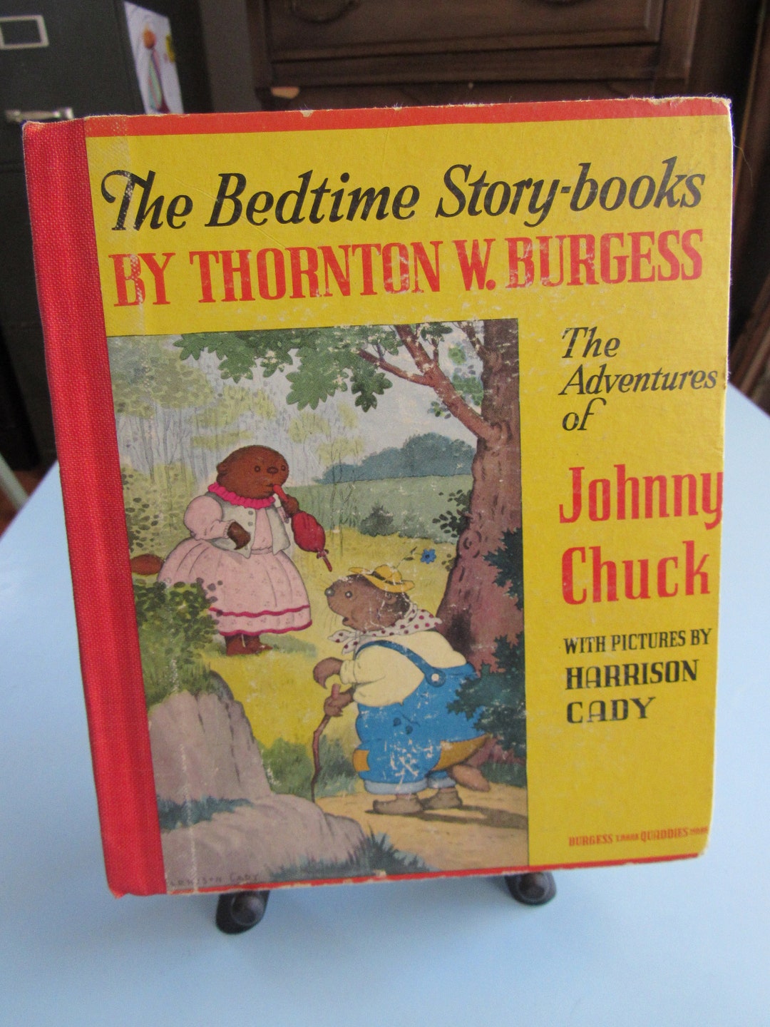 The Adventures of Johnny Chuck by Thornton W. Burgess 1947 Bedtime ...