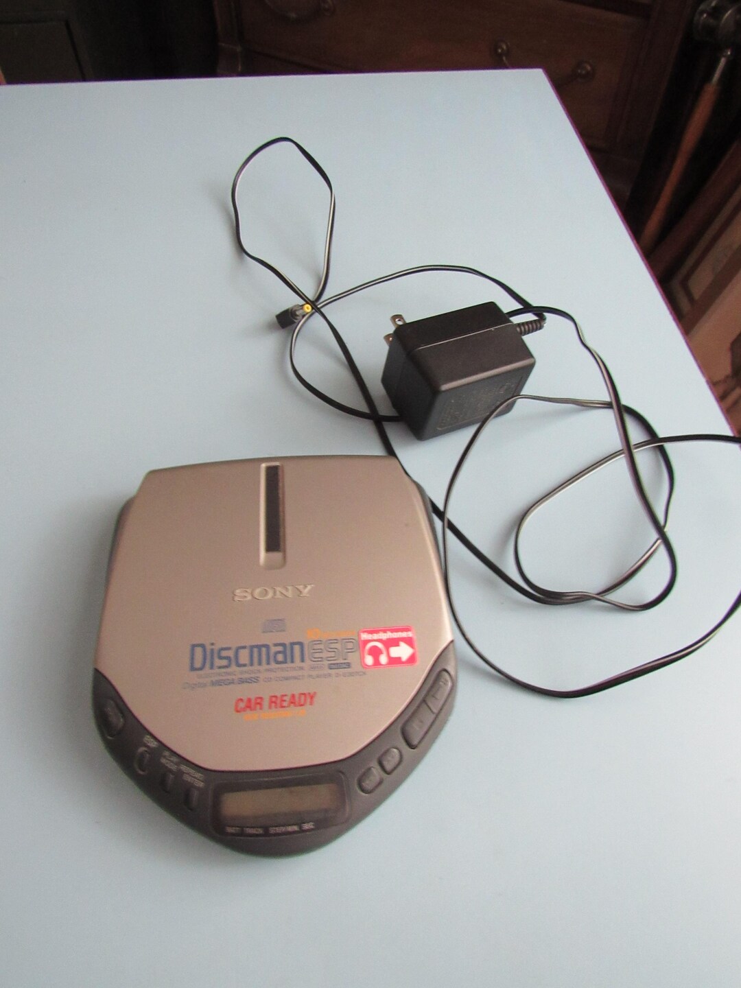 Vintage Sony Car Ready CD Walkman Discman D-E307CK Works Well Free ...
