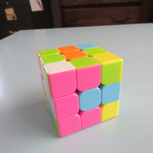 Vintage Rubik's Cube Like Puzzle Brain Teaser Free Shipping - Etsy