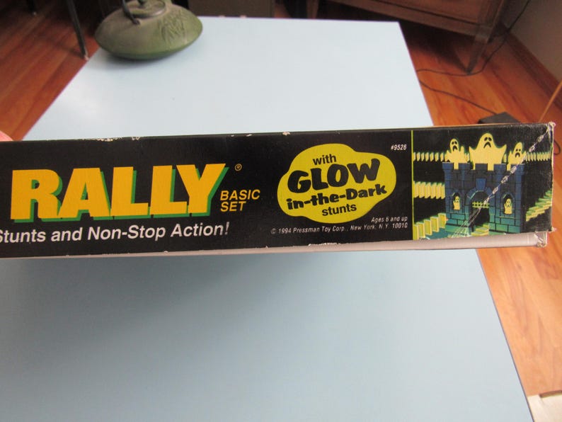 Vintage Pressman Domino Rally Basic Set With Glow-in-the-dark Stunts ...