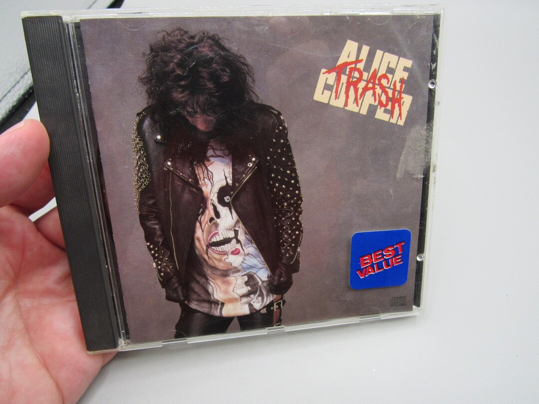 Alice Cooper Trash CD 1989 Free Shipping - Etsy