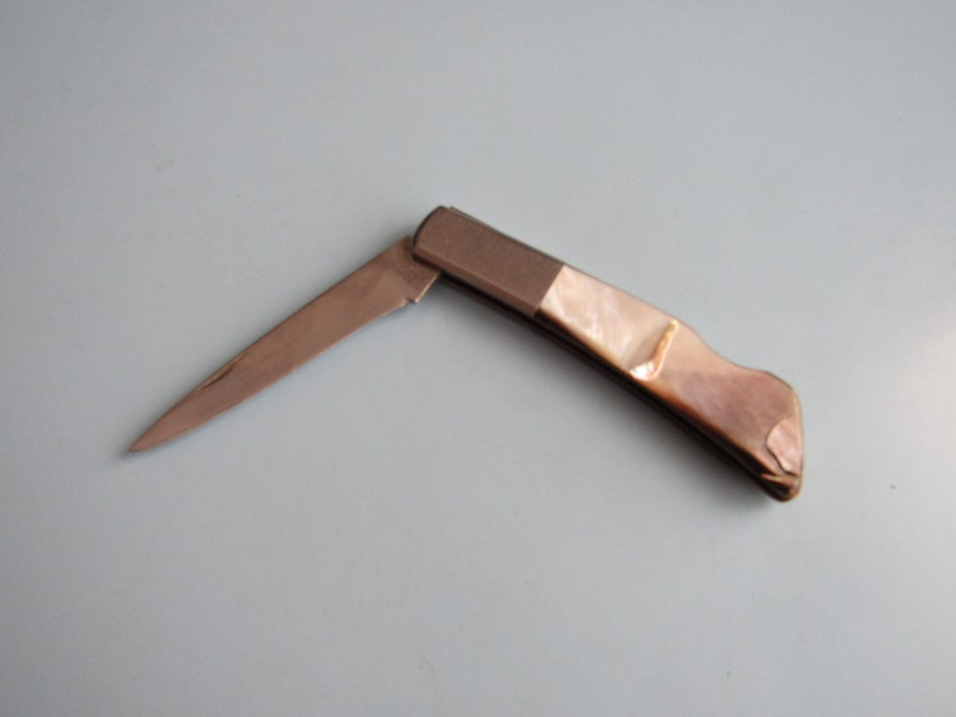 Vintage Gerber Silver Knight by Sakai Pocket Knife Free Shipping - Etsy