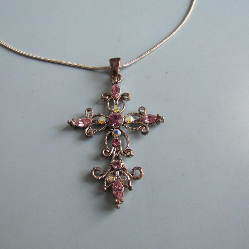 Vintage Cross Necklace - Etsy