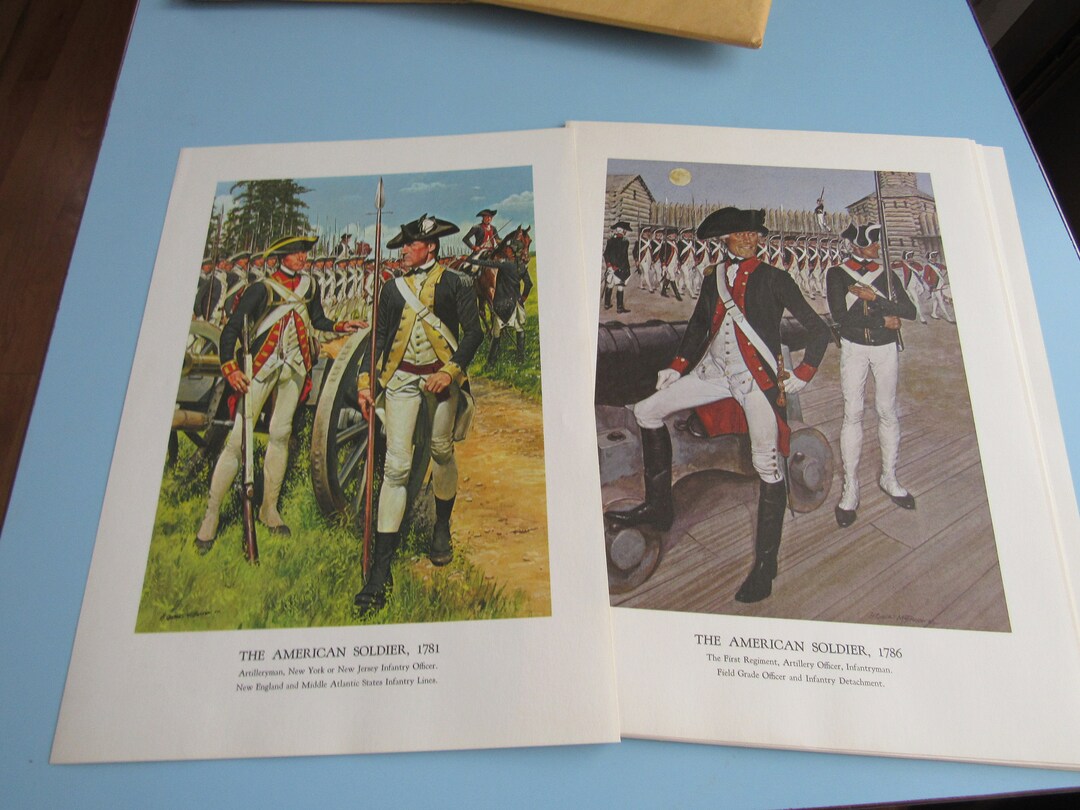 Vintage the American Soldier Print Sets No. 1, 2 and 3 (30 Total Prints ...
