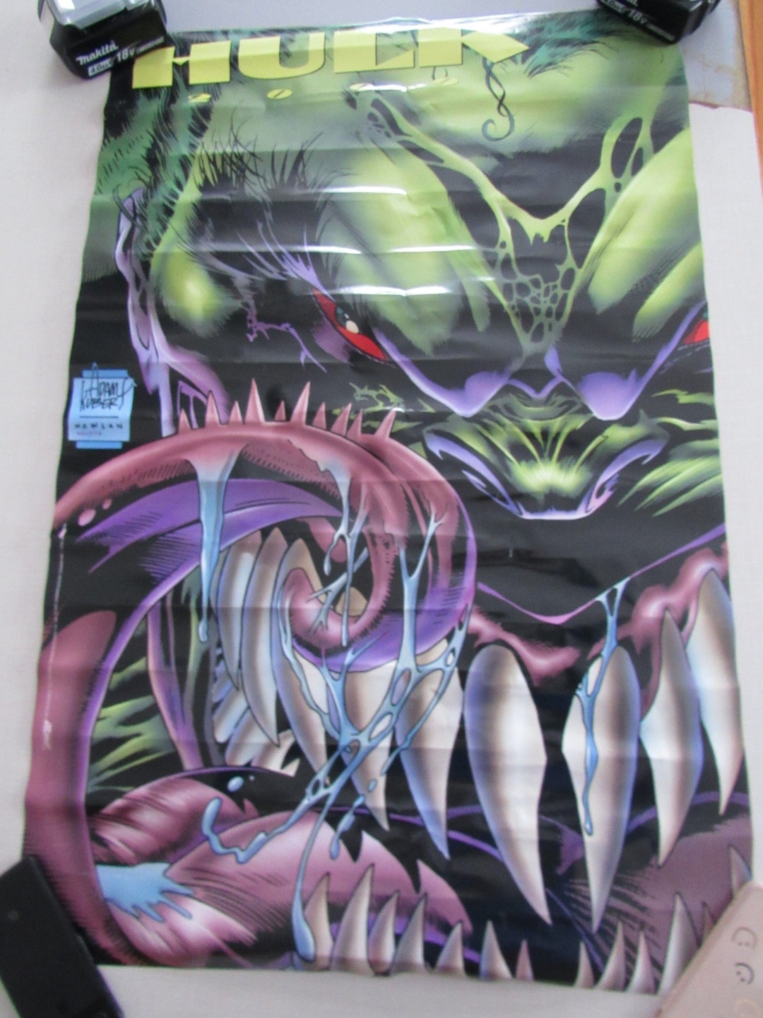 Vintage Marvel Comics Hulk 2099 Poster 1994 Adam Kubert Free Shipping ...