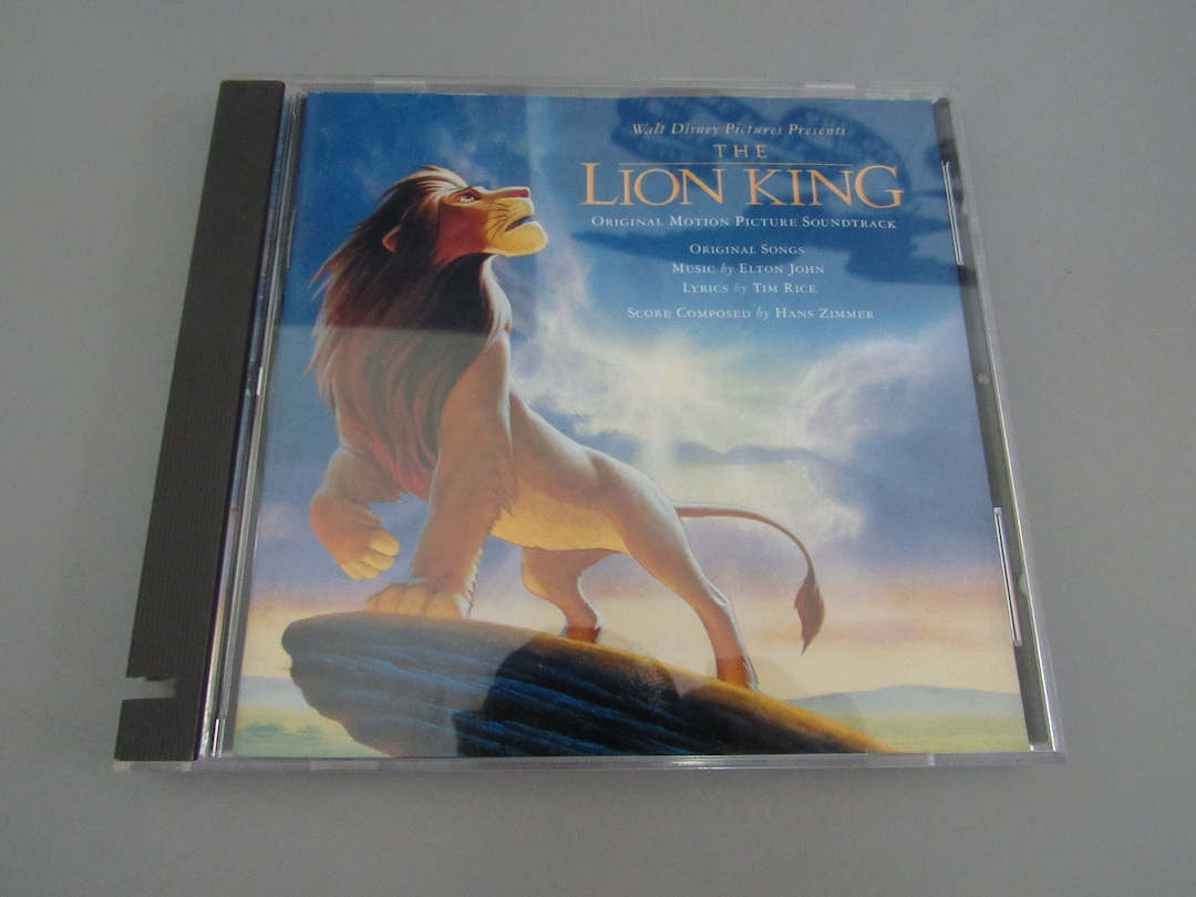 The Lion King Soundtrack CD Walt Disney 1994 Free Shipping - Etsy
