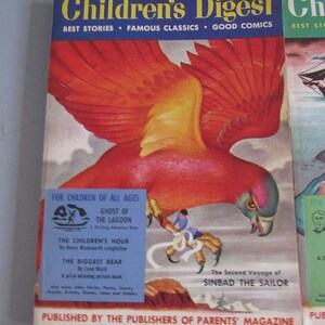 Lot of 4 Vintage Children's Digest Magazines 1950s Free Shipping - Etsy