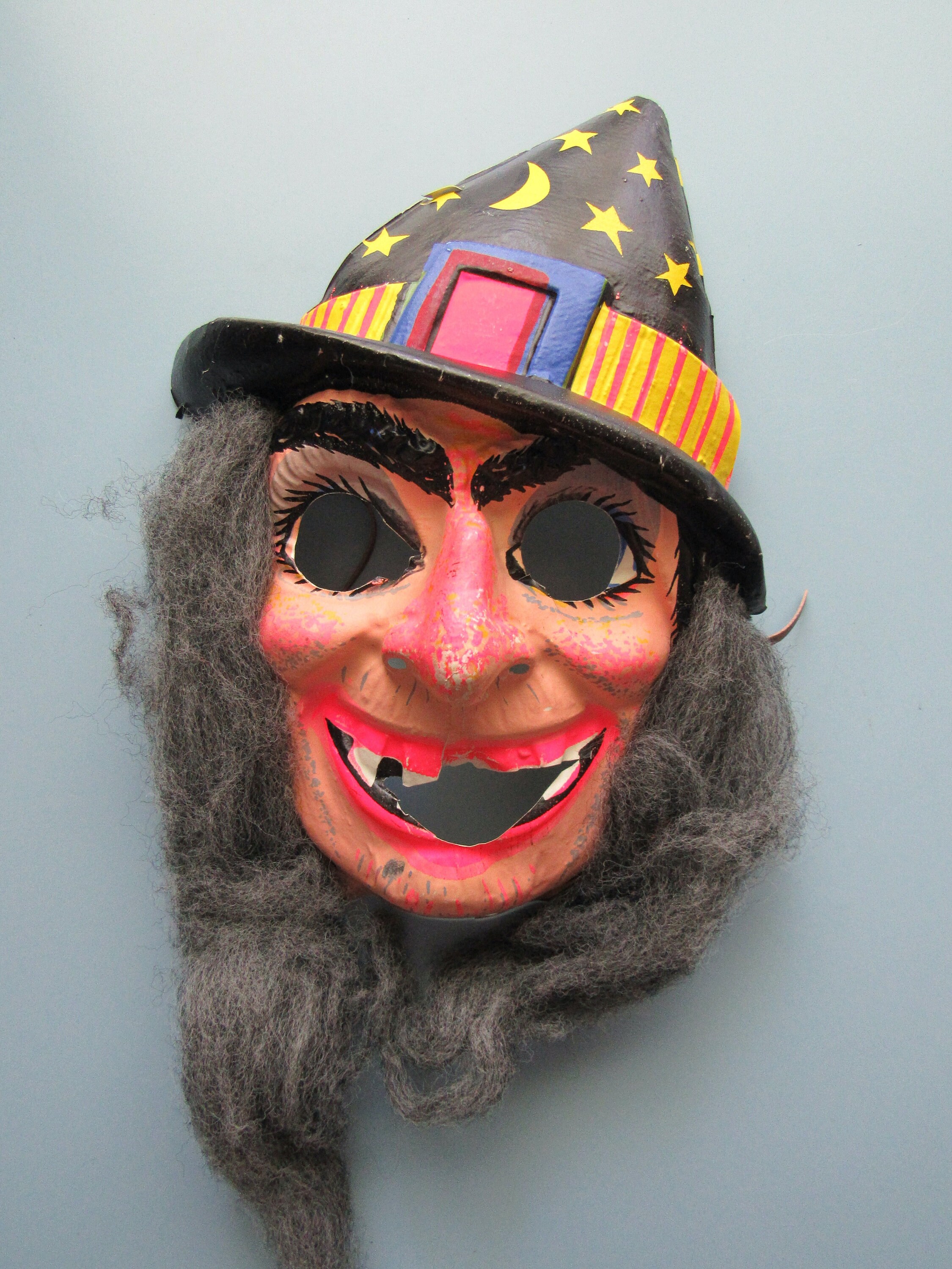 Vintage Halloween Witch Mask