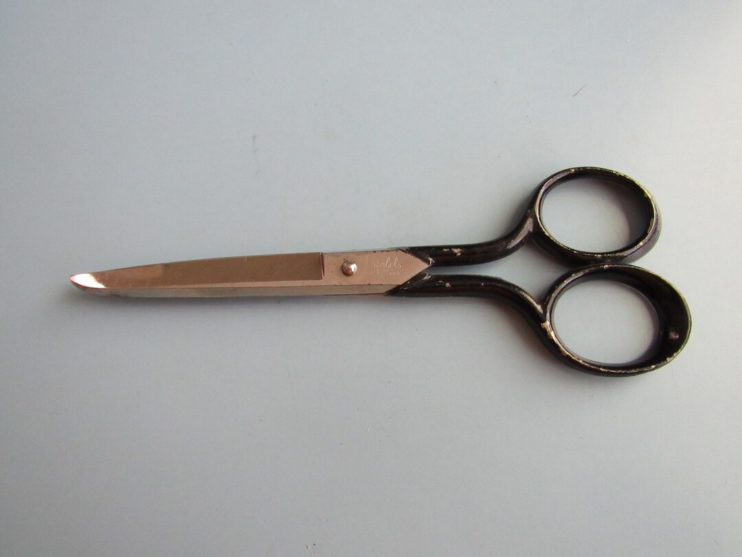 Vintage Small Black Handled Henkels Scissors Free Shipping - Etsy