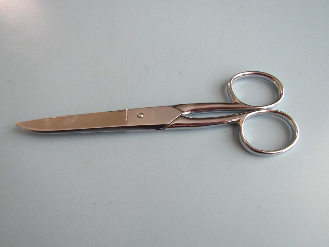 Vintage Chrome Marks 202-6 Scissors Brazil Free Shipping - Etsy