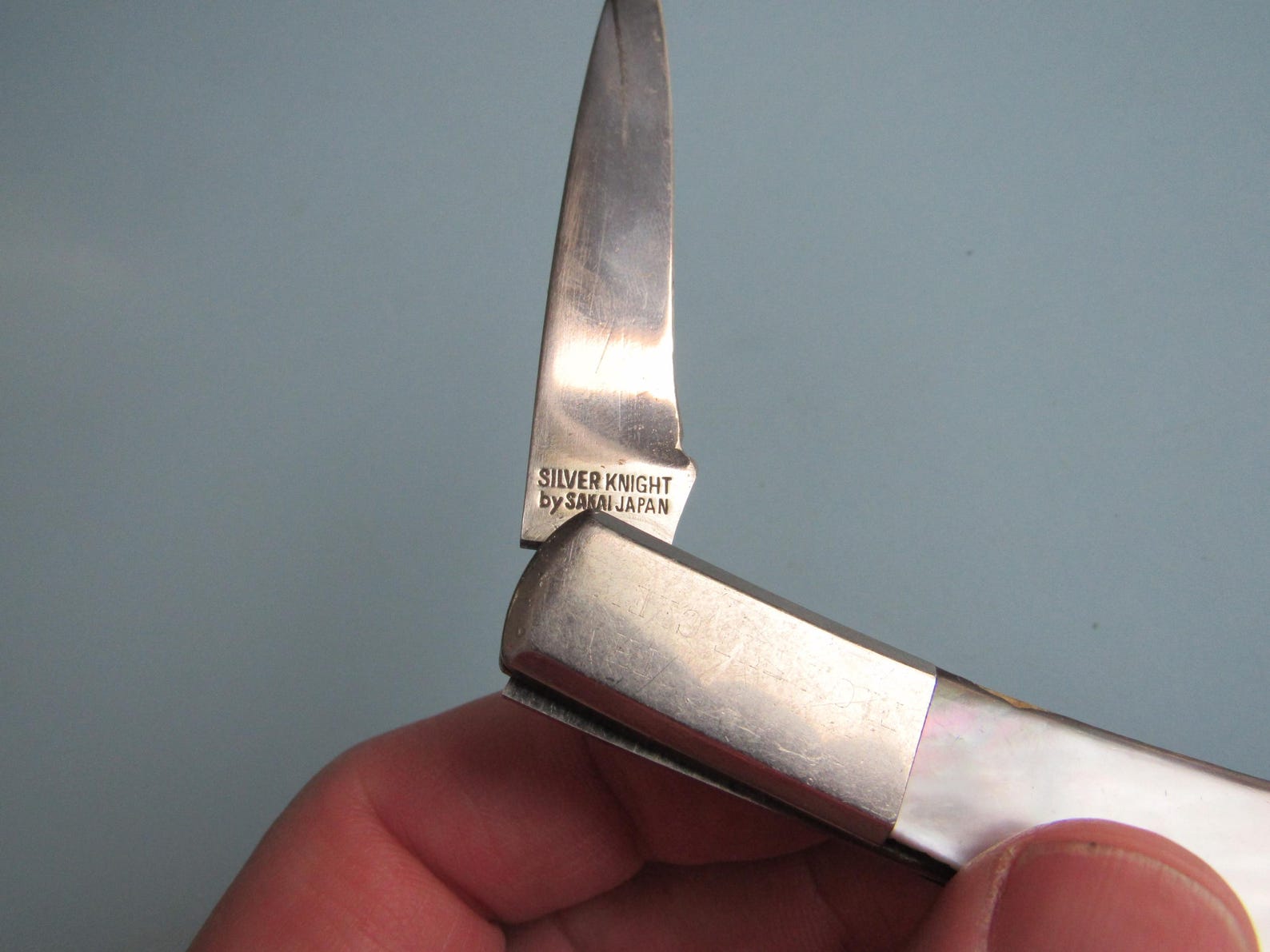 Vintage Gerber Silver Knight by Sakai Pocket Knife Free Shipping - Etsy