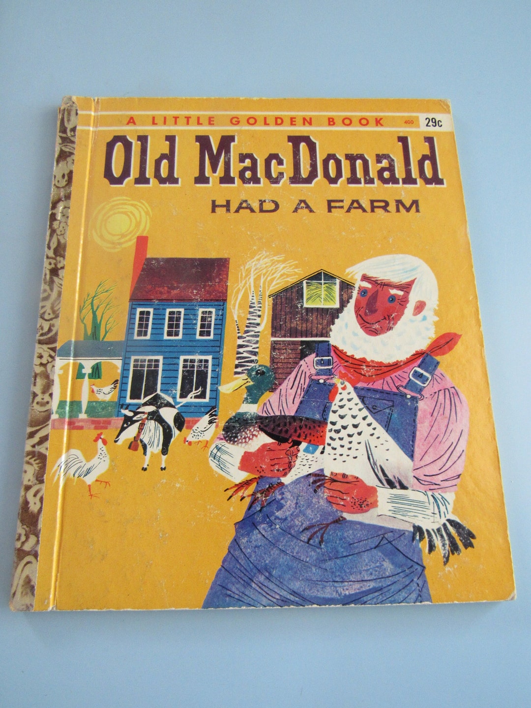 Vintage Little Golden Book Old Macdonald Had a Farm 1960 Free Shipping ...