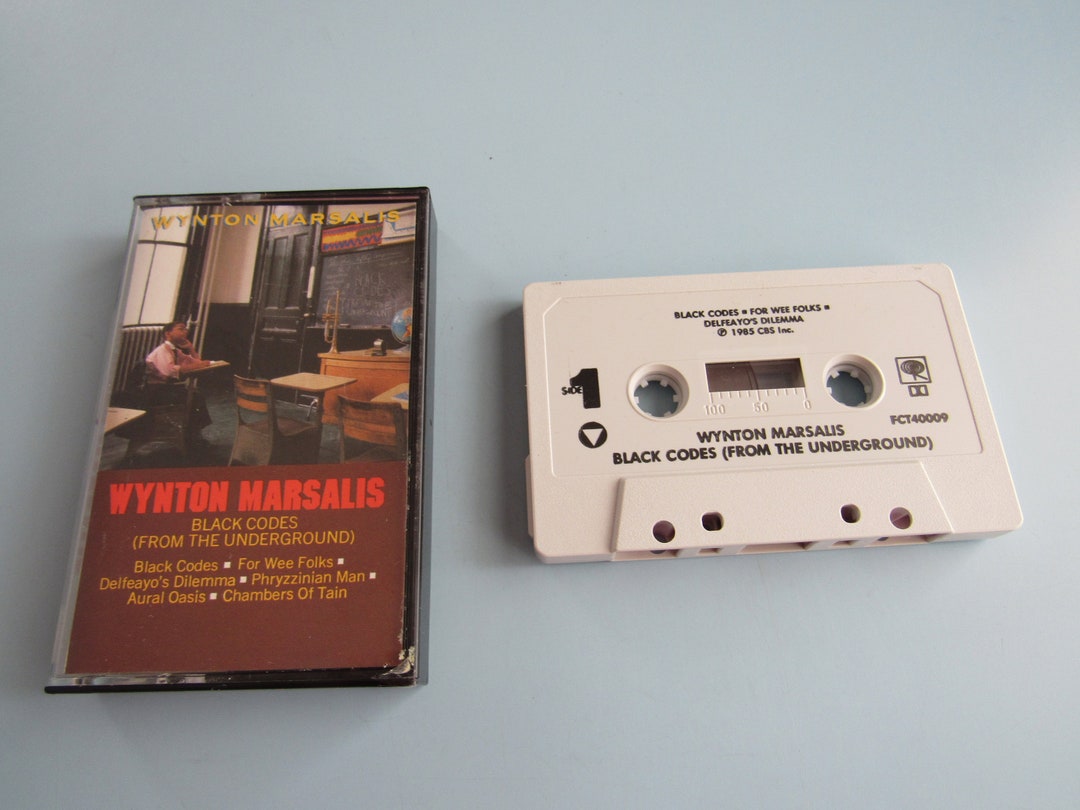 Wynton Marsalis Black Codes from the Underground Cassette Tape 1985 ...