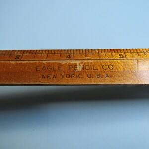 Vintage Eagle Pencil Co. 8 Inch Ruler Free Shipping - Etsy