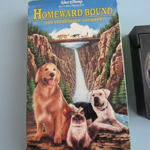 Vintage Walt Disney Homeward Bound VHS Free Shipping - Etsy