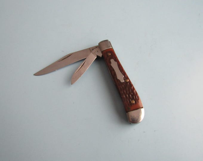 Vintage Sabre Pocket Knife 2 Blade Peanut Shell Japan Free Shipping - Etsy