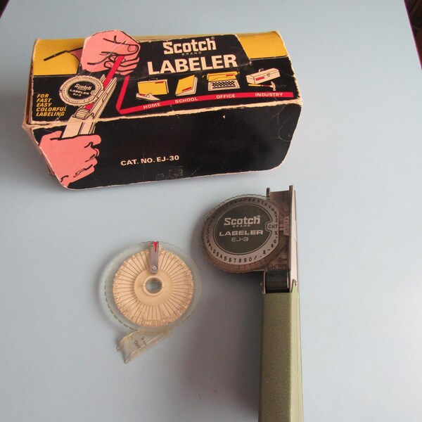 Vintage Label Maker - Etsy